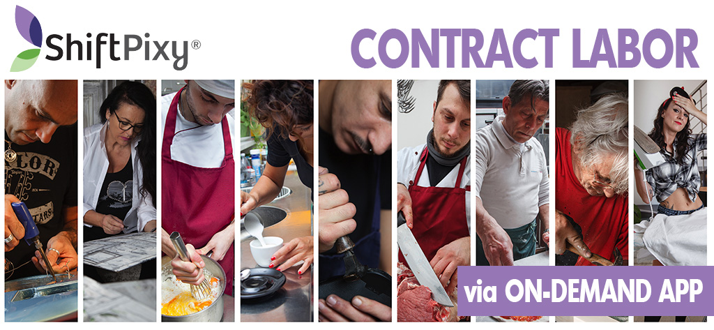 Contract Labor via On-Demand App - Shift Pixy